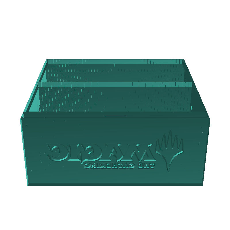 Card Box V2 - Magic - 500 Cards (Sleeved) | 3D models download ...