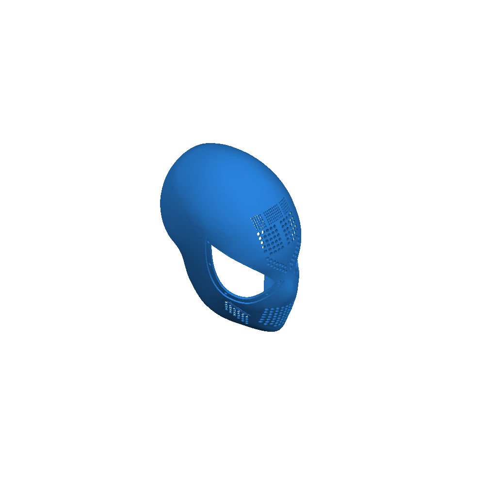 3D Printer Parts STL Download - Tasm2 Faceshell + lensesby Raident Tjoe