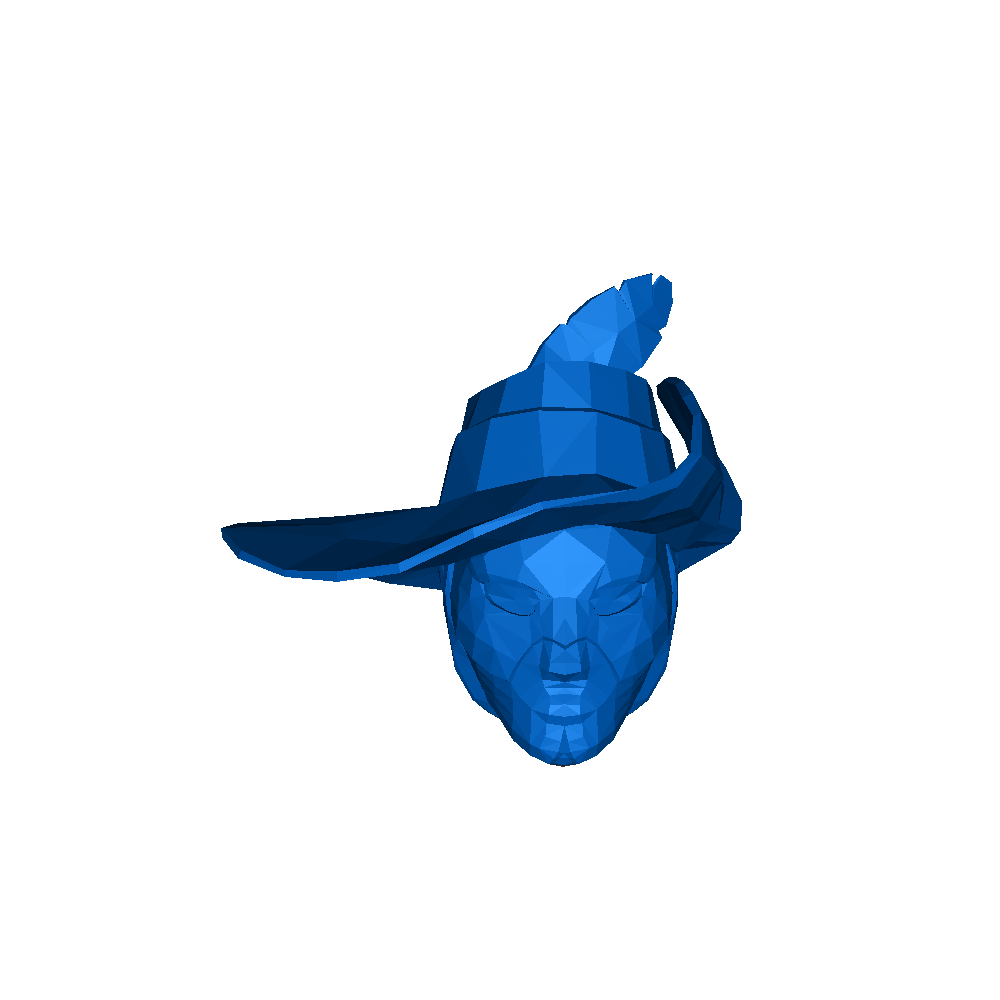 Free Characters & Creatures STL Download - Duelist, Broken Edgeby Chk_