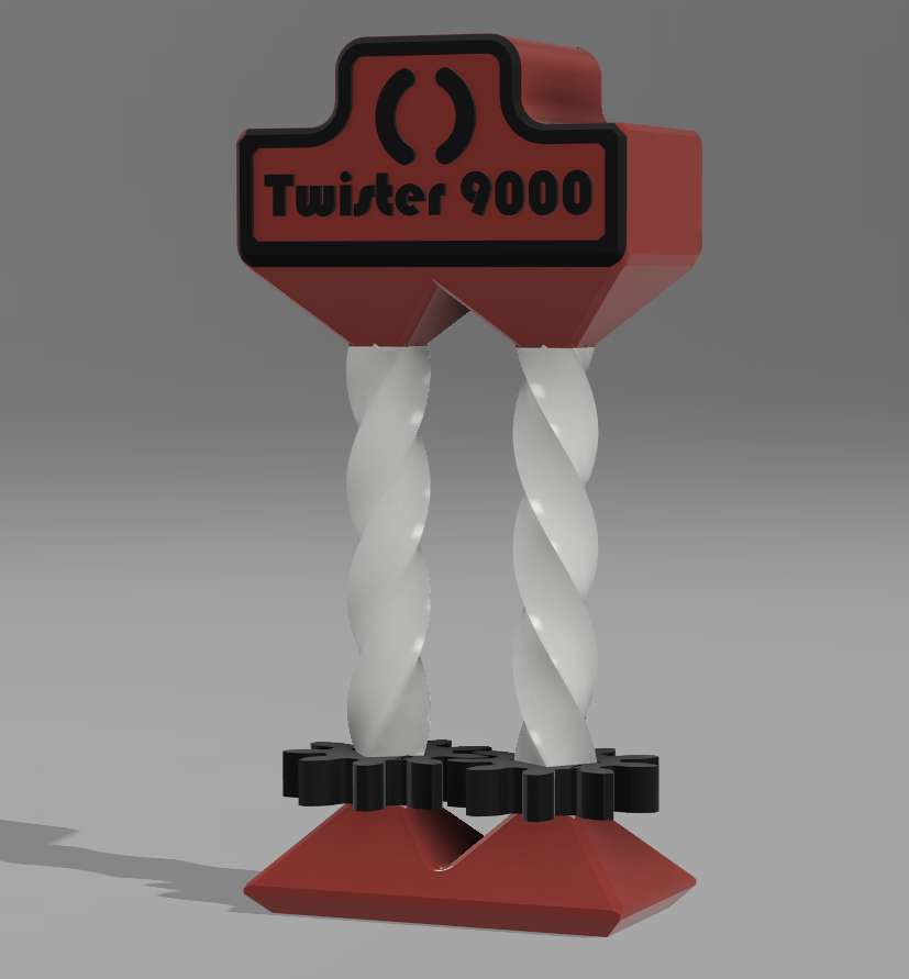 Multicolored Twisting Gears Tower (No CFS) | 3D models download ...