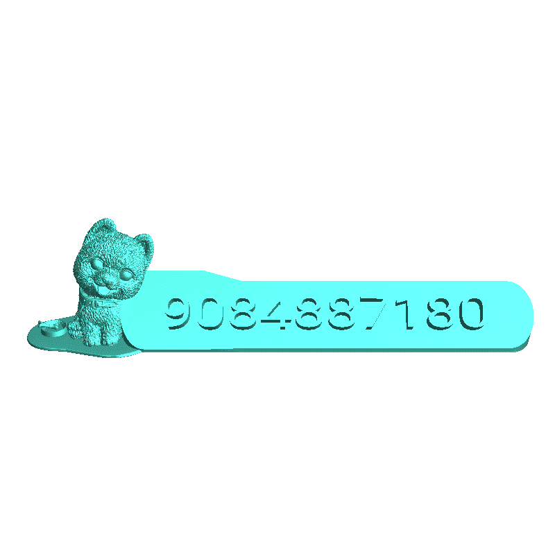 Free Other STL Download - my number plateby user8743129906