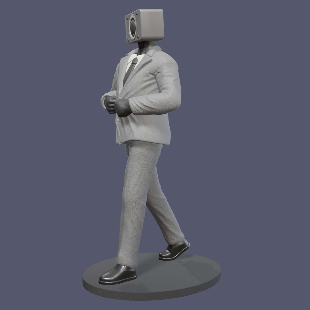 Camera Man Skibidi Toilet Statue Fan Art | 3D models download ...
