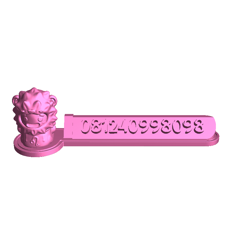 Free Other STL Download - my phone numberby rafa play