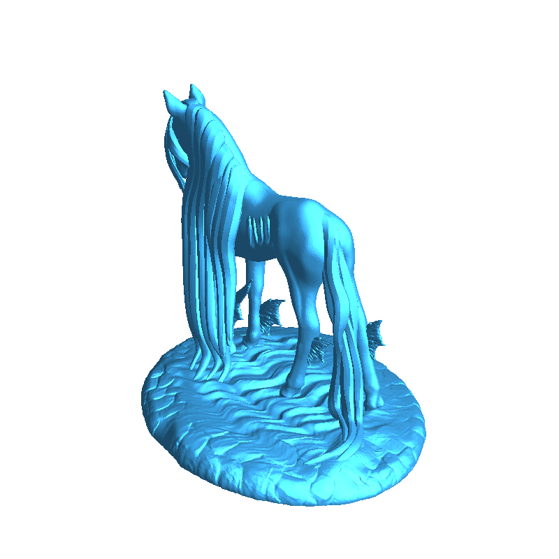 Characters & Creatures STL Download - Baby Kelpieby M3DM