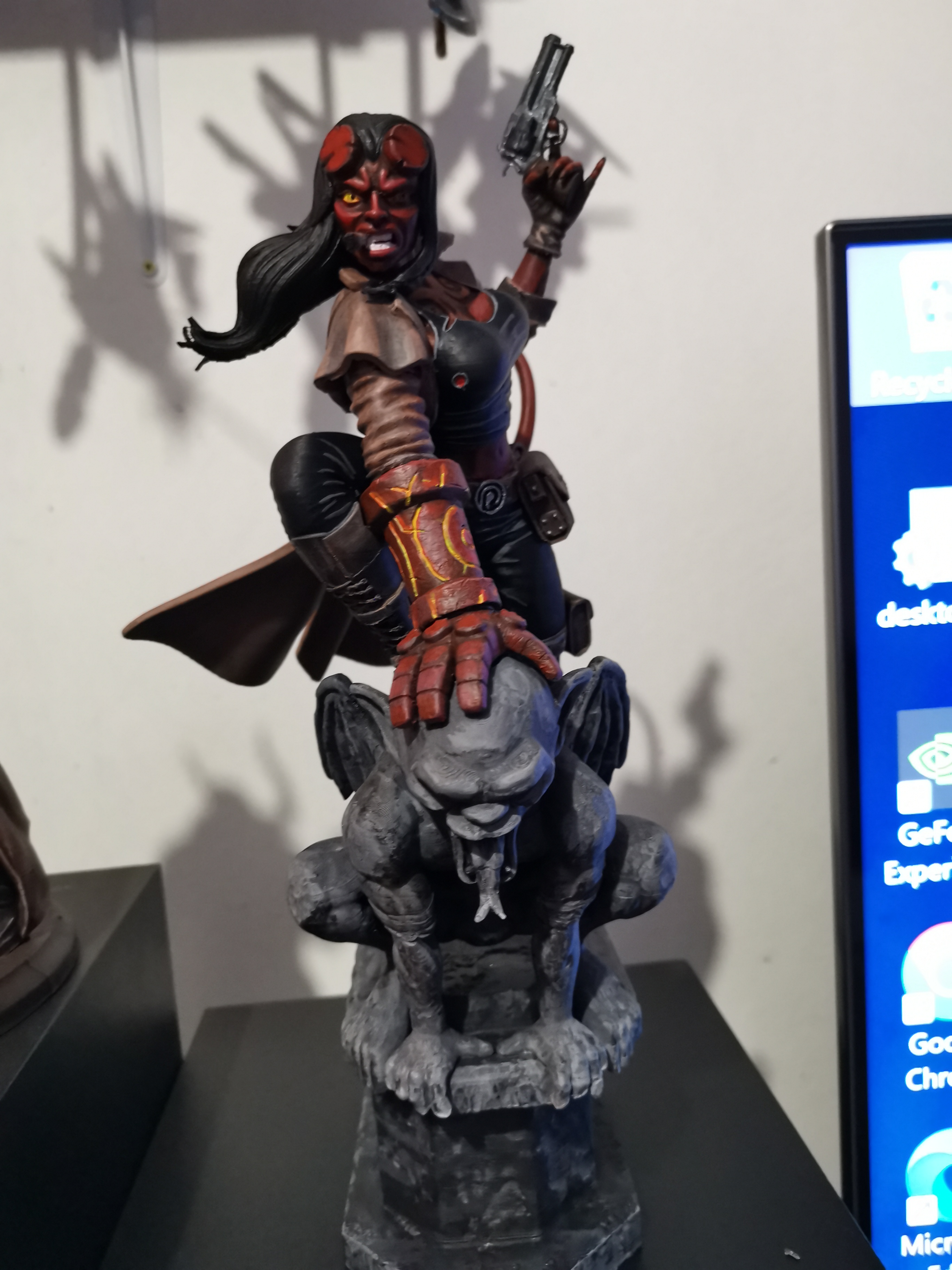 Hellboy finally has a partner... Took a while in between other builds ...