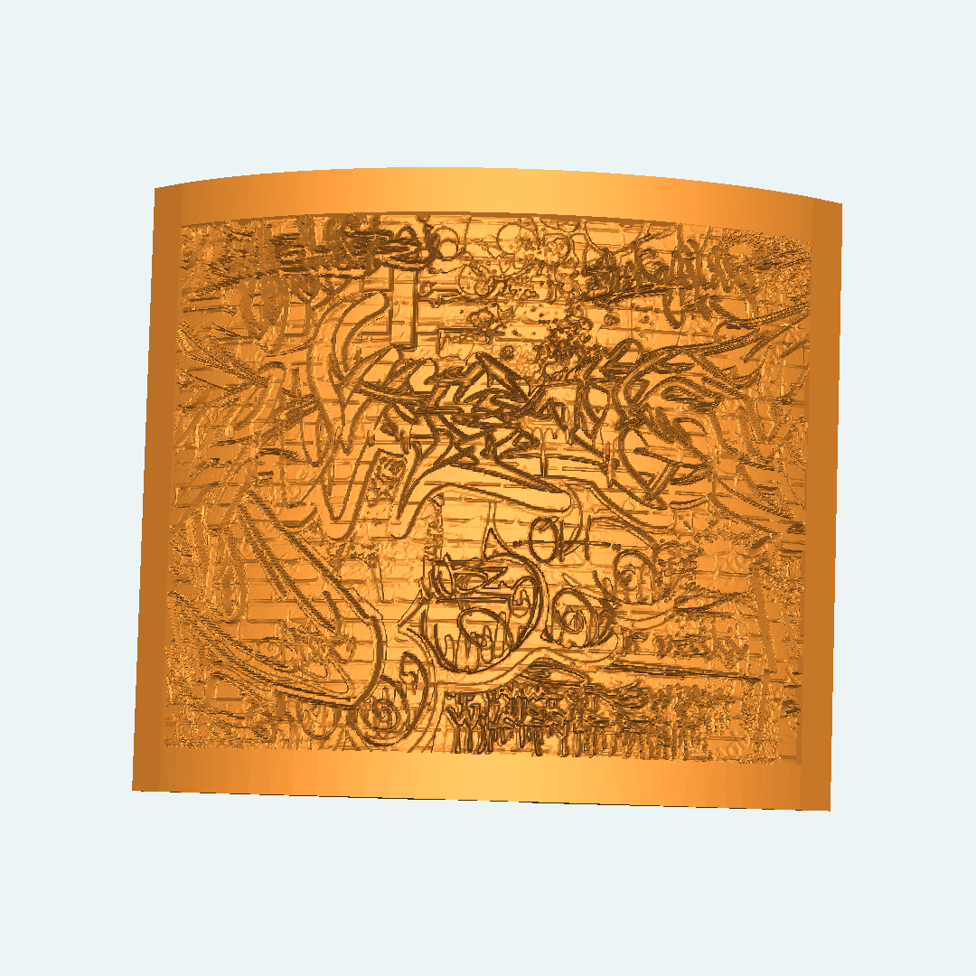 graffiti night light | 3D models download | Creality Cloud