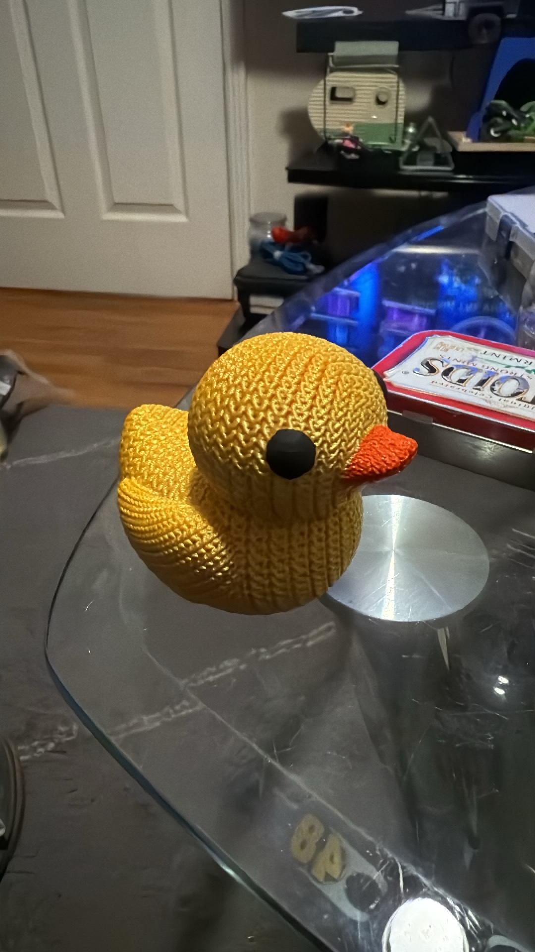 Printed beautifully, I was afraid to print this older silk PLA, faster than the rated speed ...