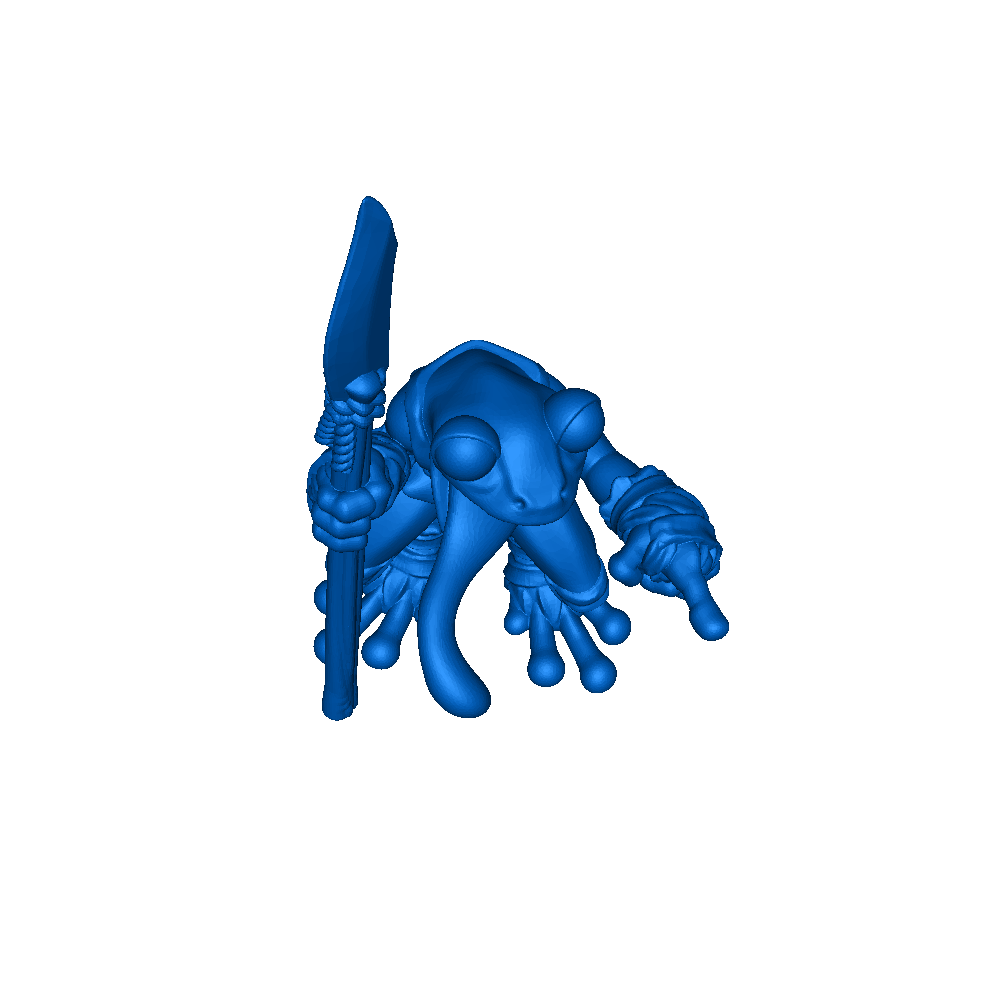 Free Characters & Creatures STL Download - tree frog by art _crazy69