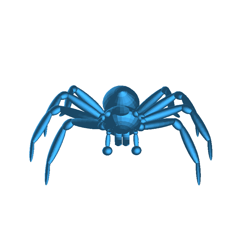 3D Printer Files | 3MF File | araignée / Spider TPU | Creality Cloud
