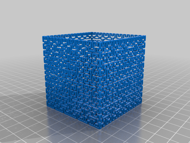 3D Printer Files | 3MF File | hilbert box | Creality Cloud