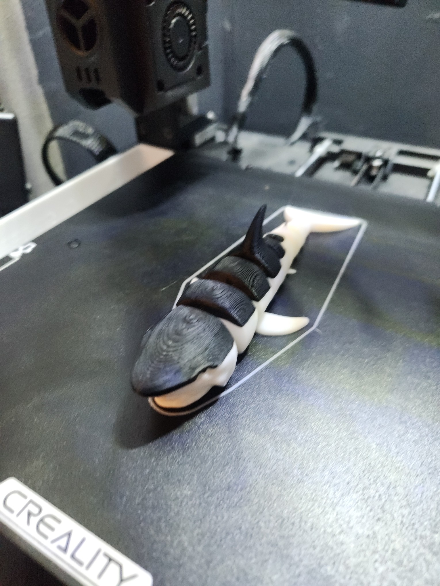 good print came out nice! i must just change settings to get a smoother print on the top of my ...