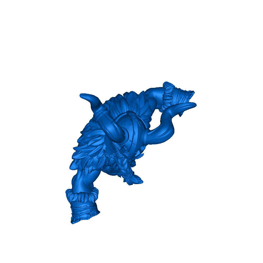 Free Characters & Creatures STL Download - frostby art _crazy69