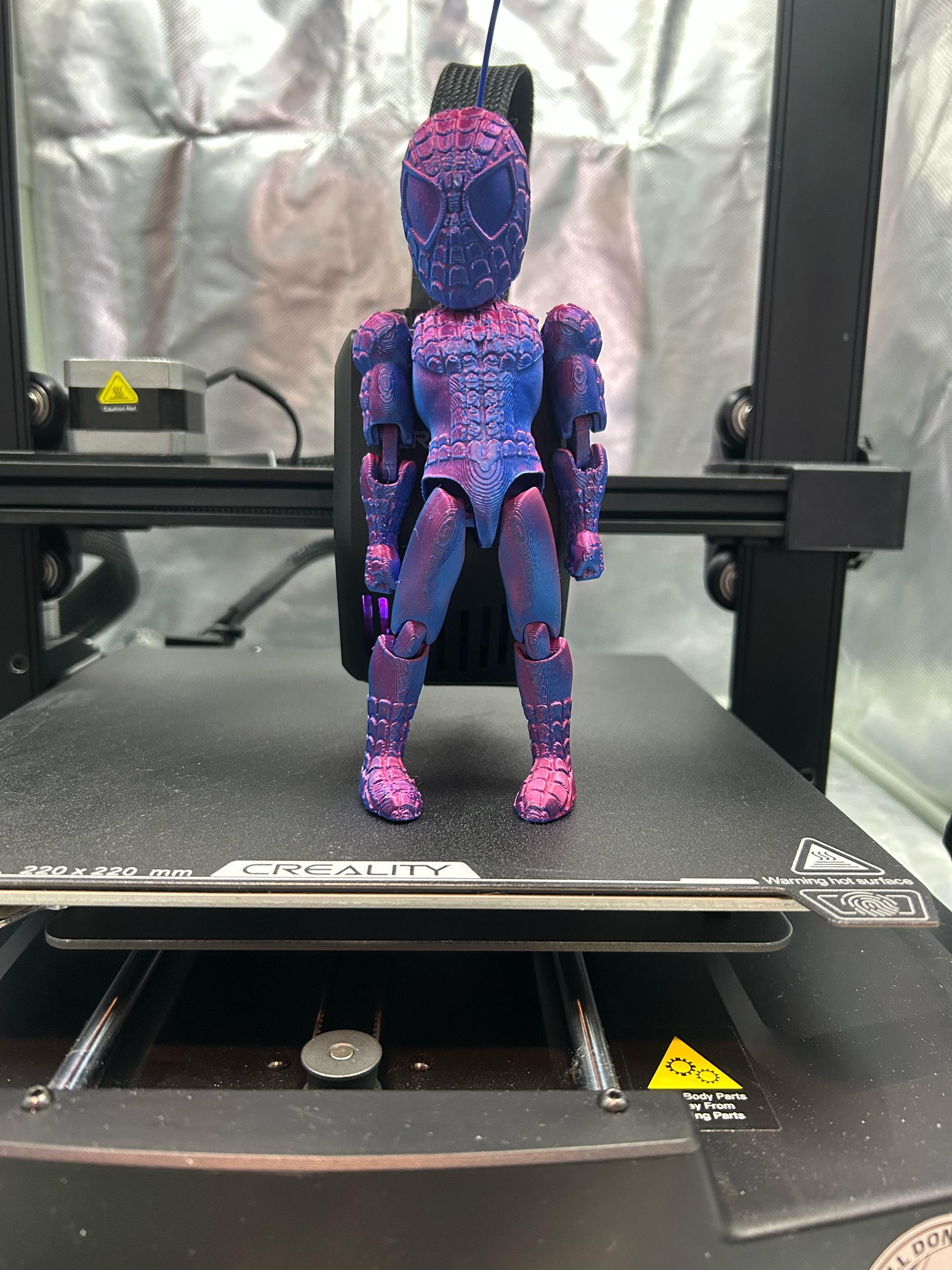 Very nice print. Had to add supports first attempt didn’t stick well ...