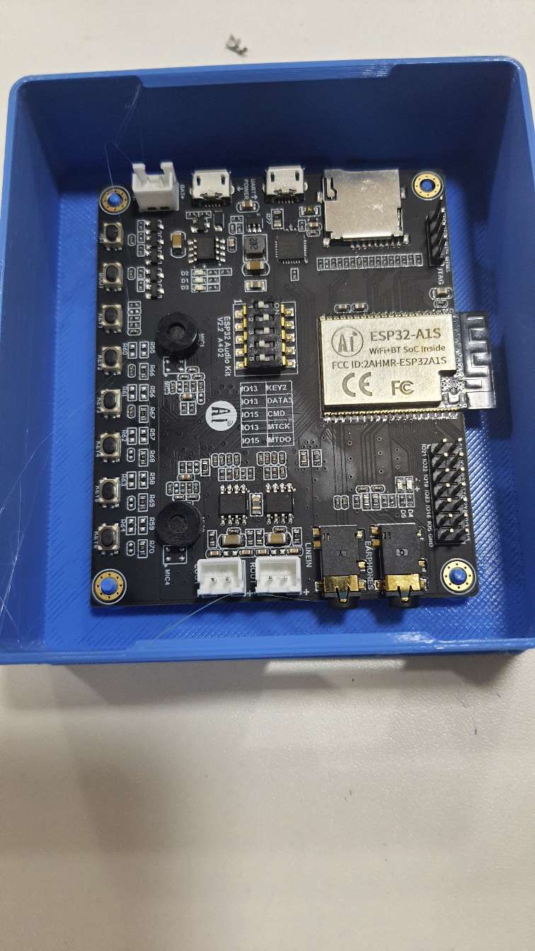 Esp32 Audio Kit Box 3d Models Download Creality Cloud