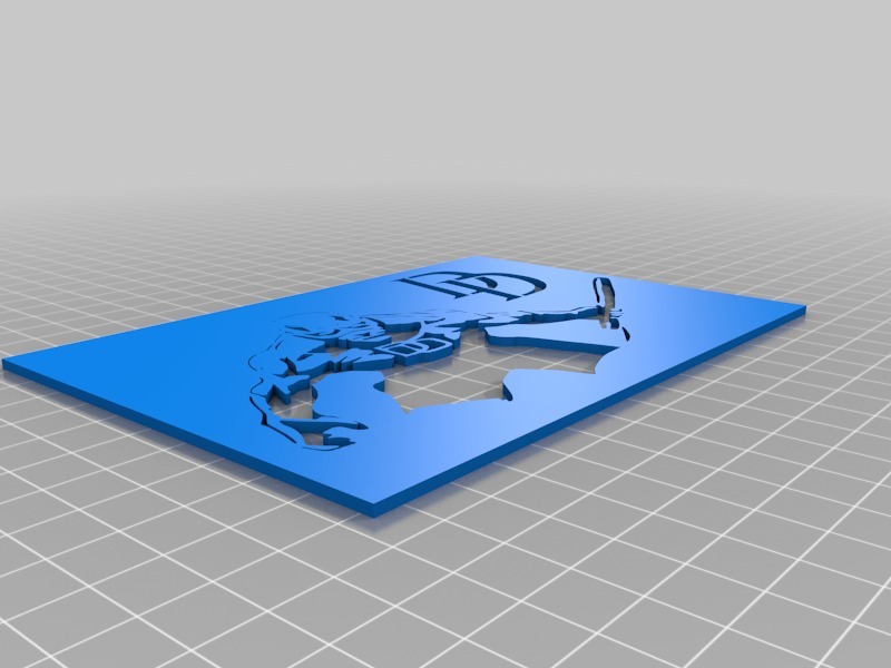 Free Characters & Creatures STL Download - Dare Devil stencilby SMT_M 🦊