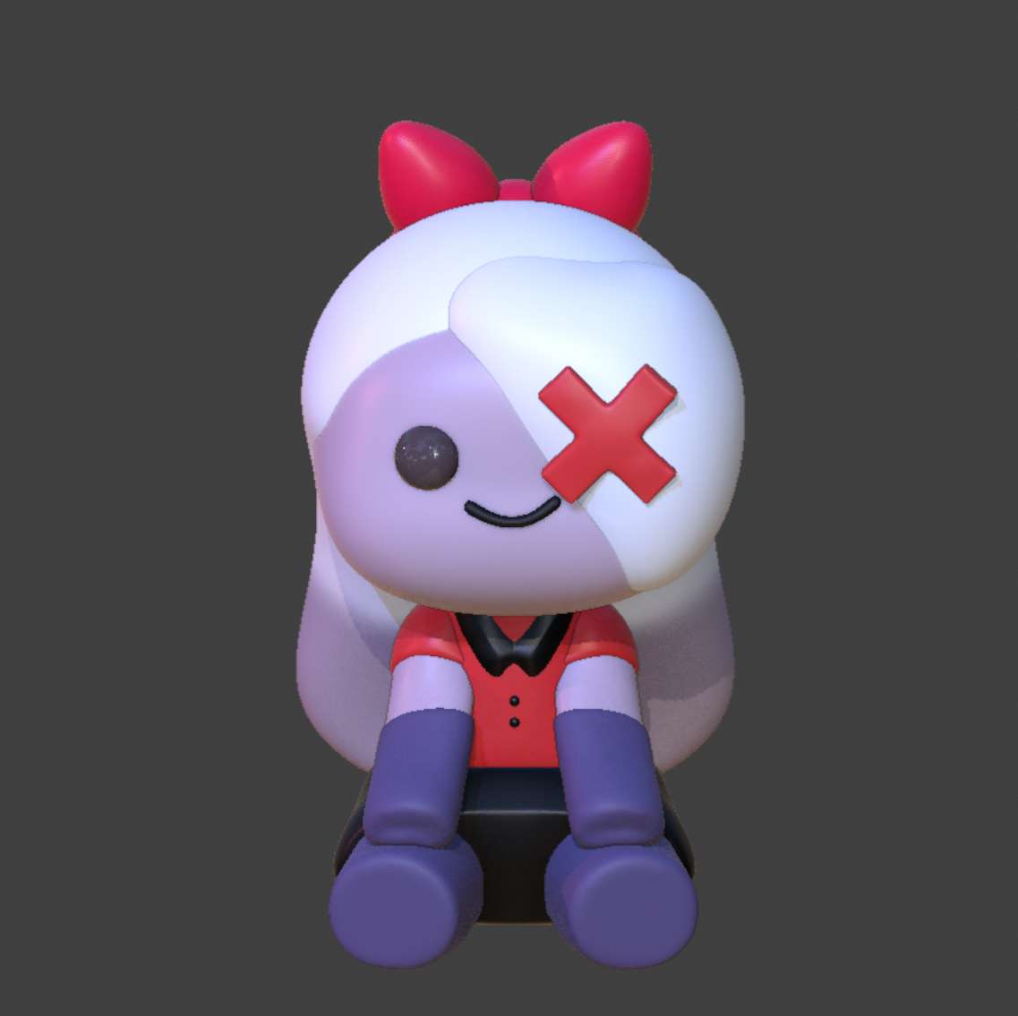VAGGIE CHIBI /HAZBIN HOTEL | 3D models download | Creality Cloud