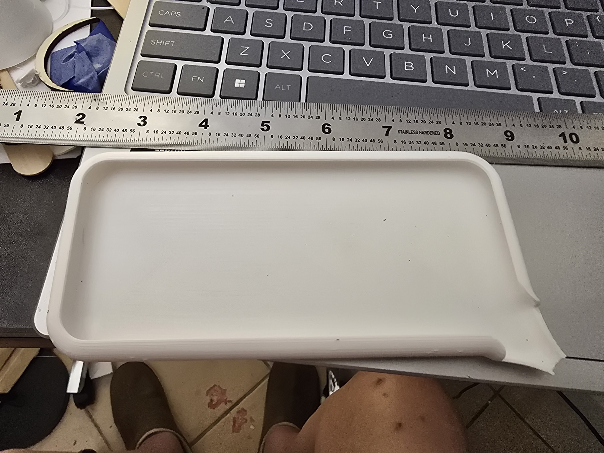 This was printed in white creality petg. For whatever reason, I could not make it work on the ...