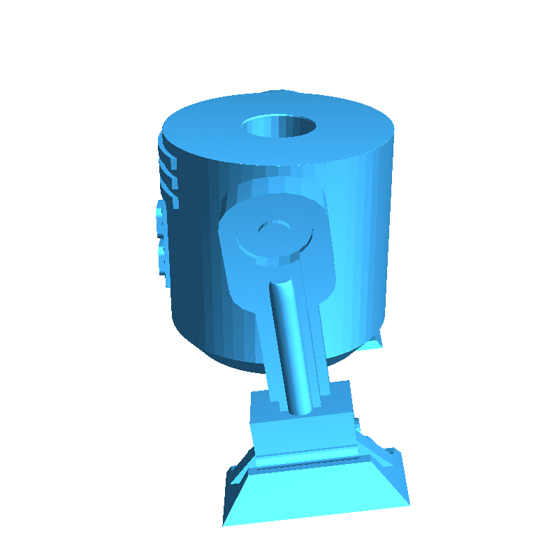 3D Printer Files | 3MF File | Simple R2D2 with rotating head | Creality ...