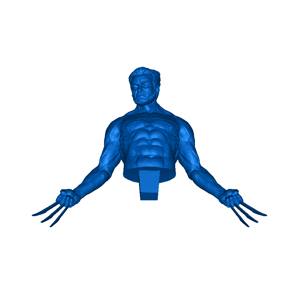 3D Printer Files | 3MF File | WOLVERINE HUGHJACKMAN | Creality Cloud