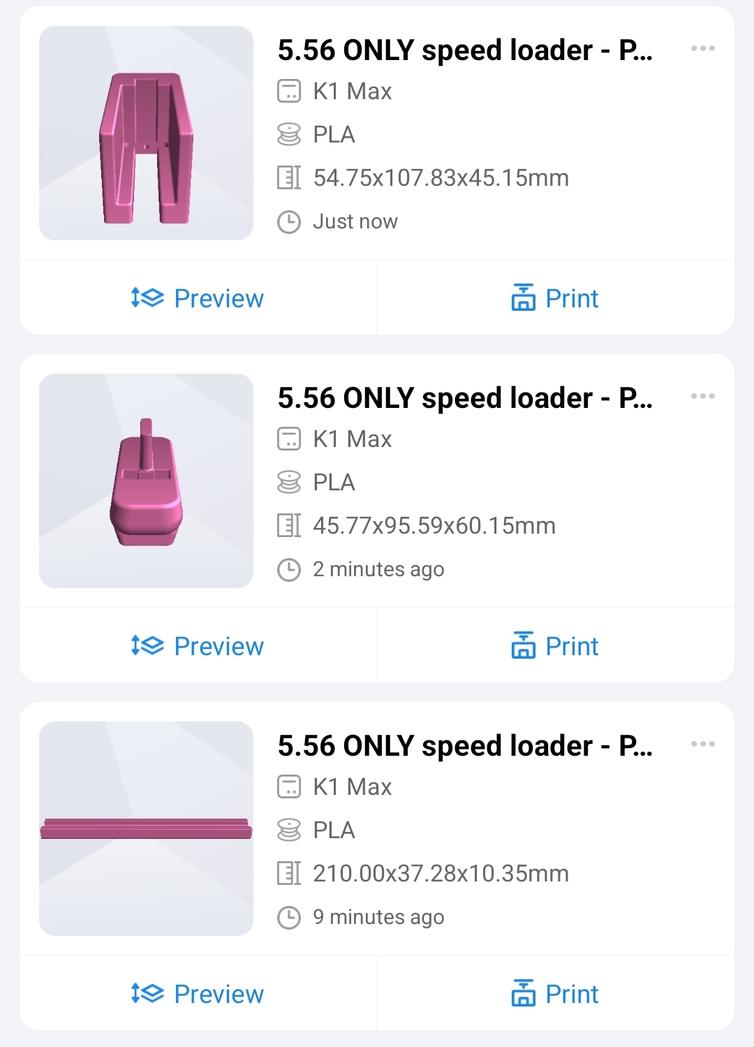 rescale to these dimensions.. should be close | Creality Cloud