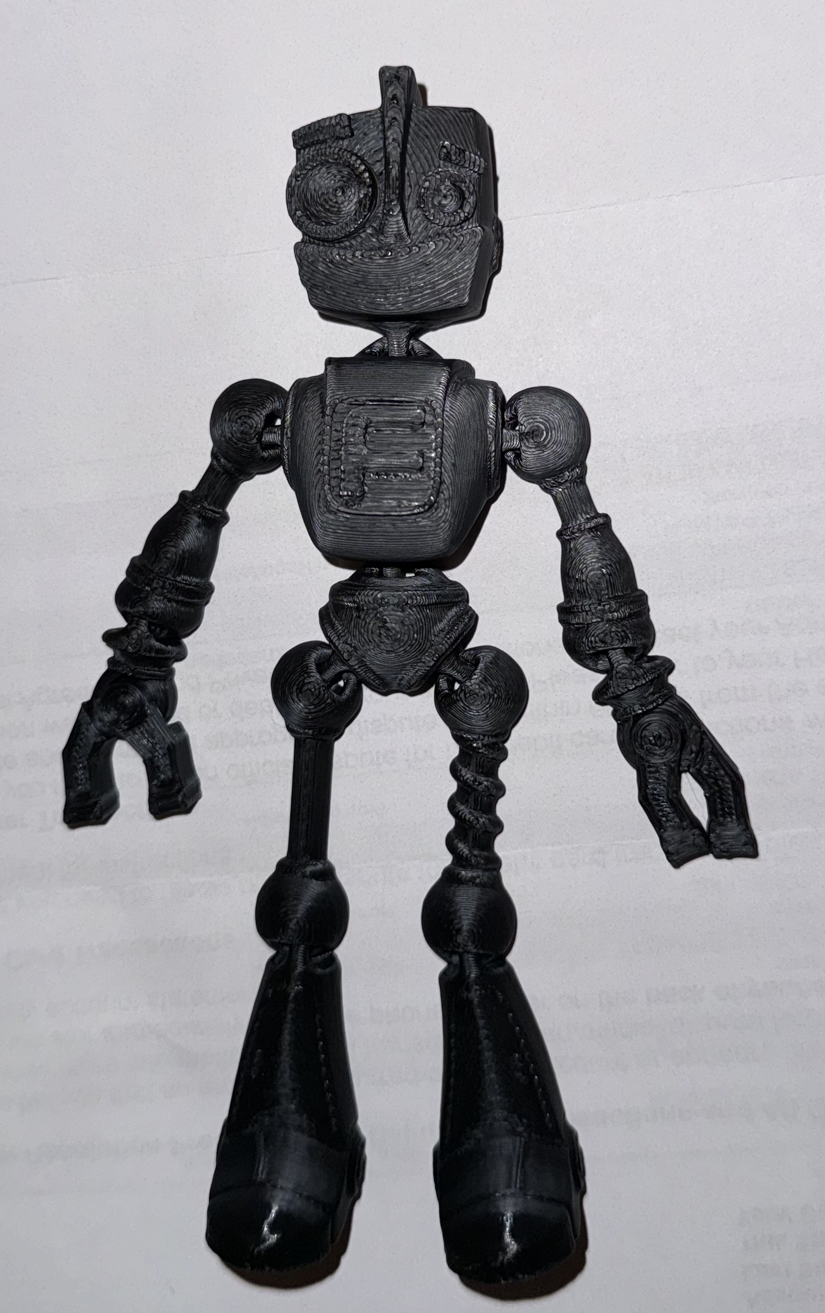 Came out pretty decent, joints all moved easily right away. If I make ...