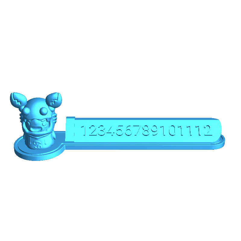 Free Other STL Download - numbers 🔢by malbel studio