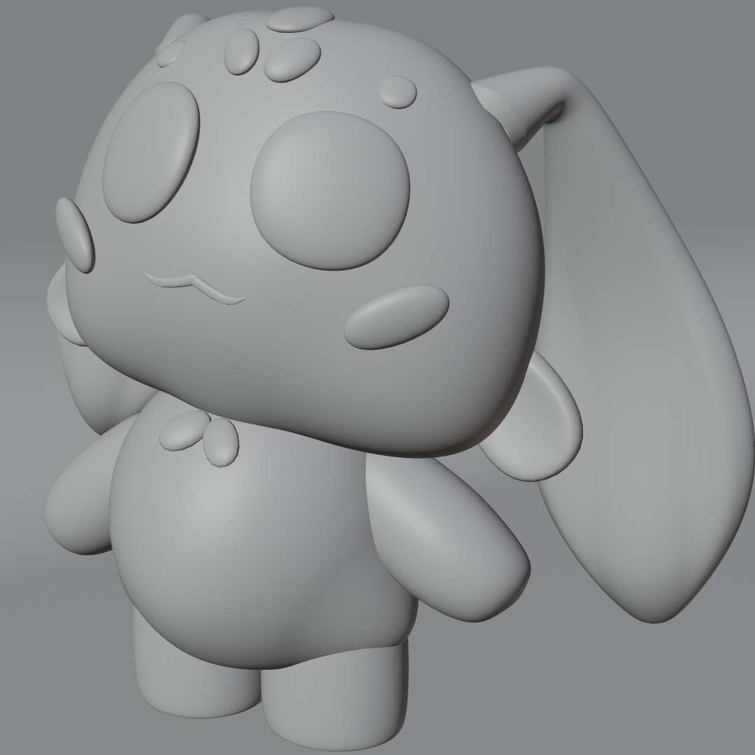 Cute Rabbit | 3D models download | Creality Cloud