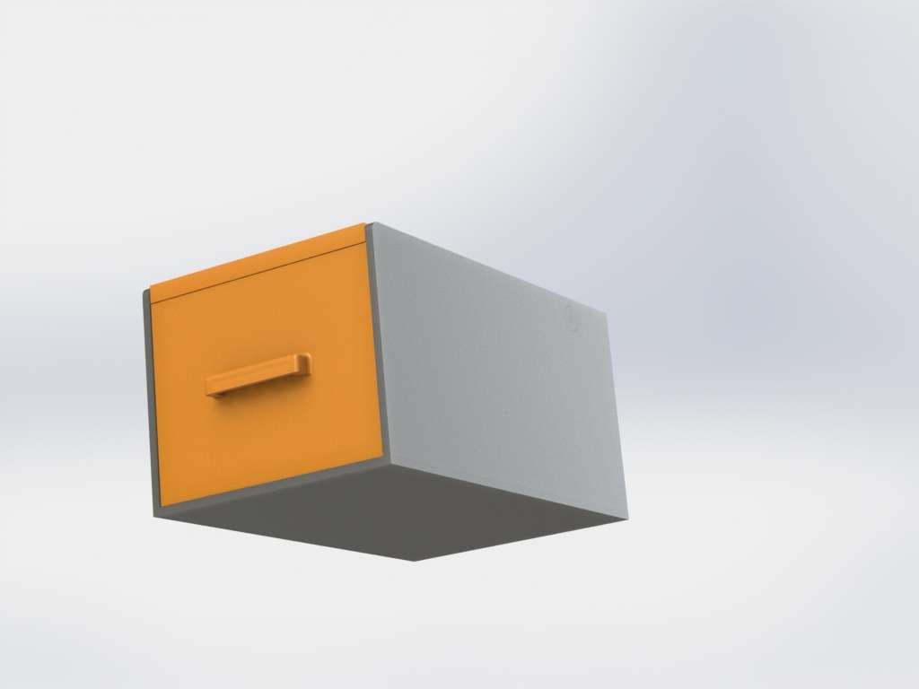 Box Storage with Linkage Open Lid | 3D models download | Creality Cloud