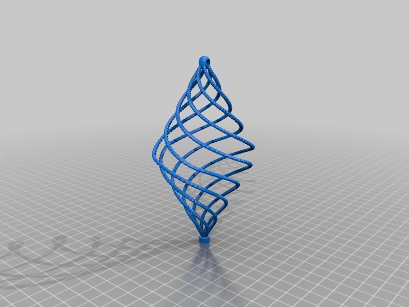 Free Home Decorations & Ornaments STL Download - Helical Holiday ...