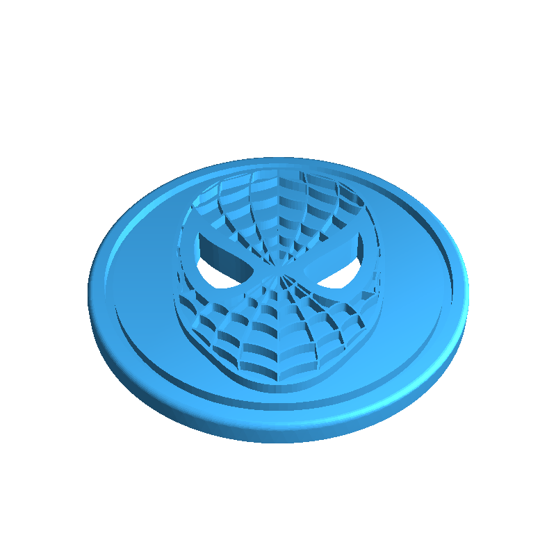 Cool Spider-Man coin | Creality Cloud