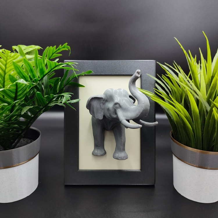 Elephant Desktop Frame