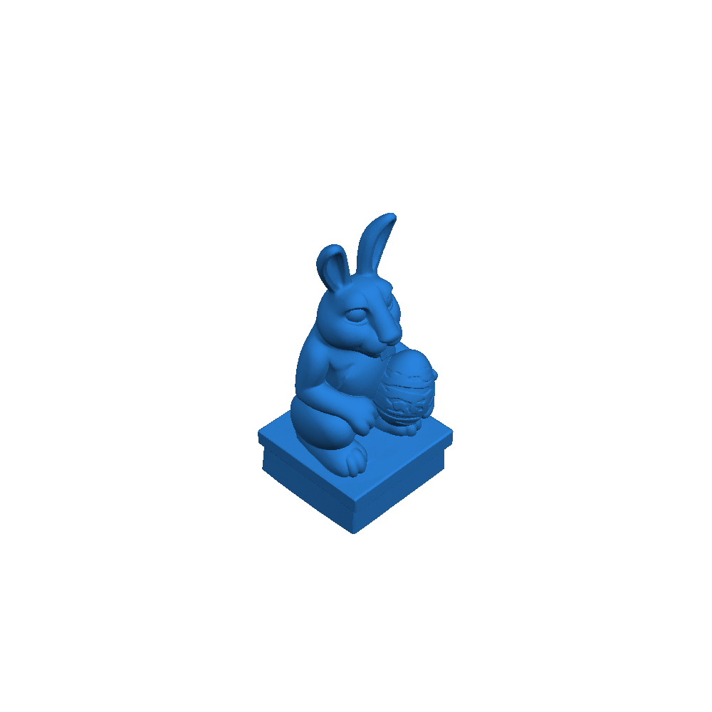 Free Sculptures & Artworks STL Download - Easter statueby \Bruno/