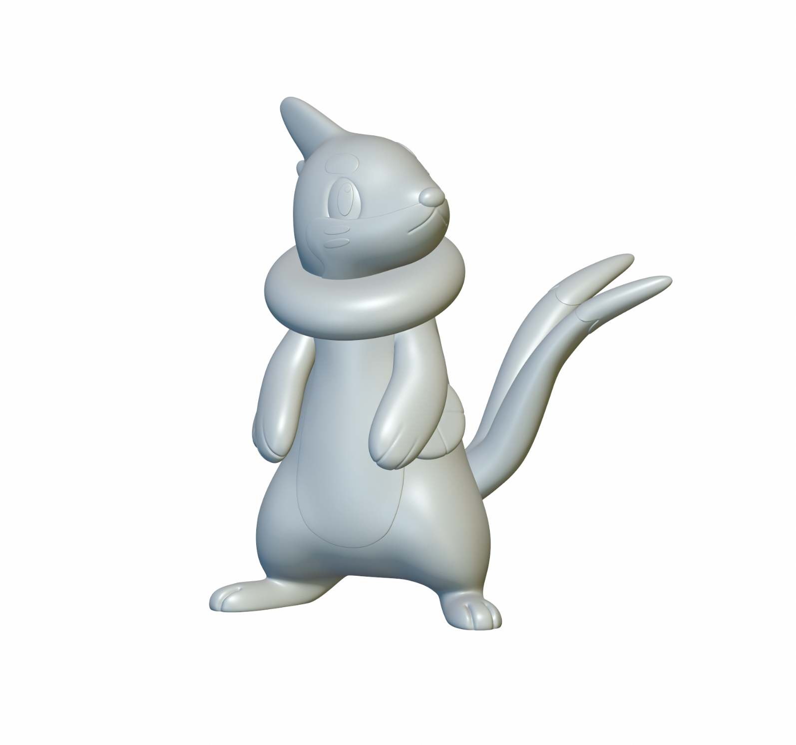 Pokemon Buizel #418 - Ready for 3D Printing! | 3D-Modelle herunterladen ...