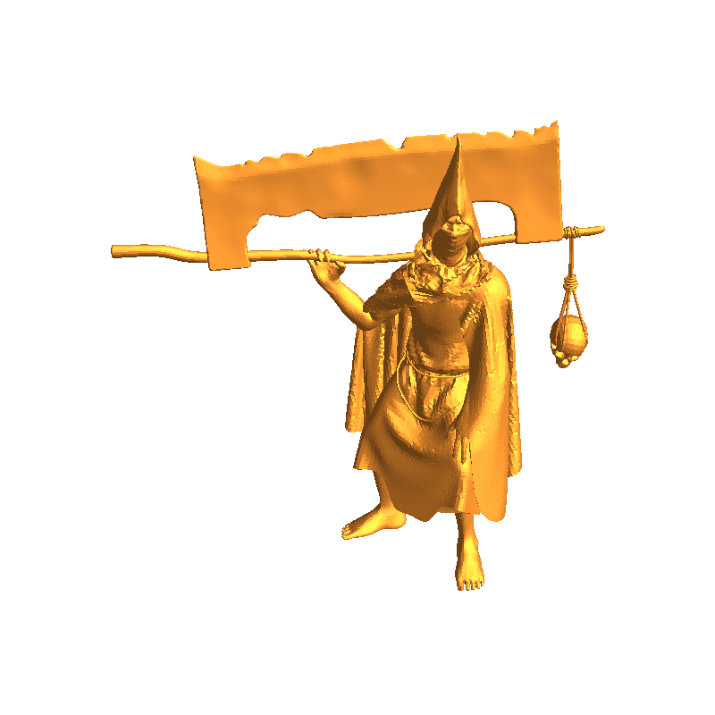 Free Characters & Creatures STL Download - crude executioner - dnd npc ...