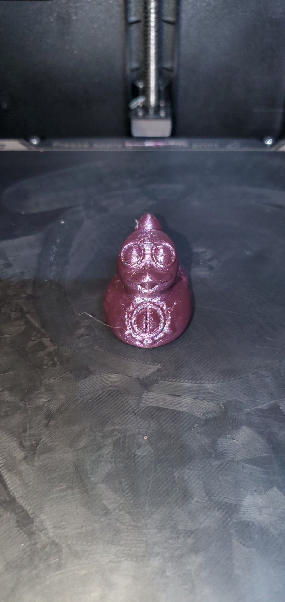 super cute little roboduck perfect for all you jeep lovers..I used black forge pla filament ...