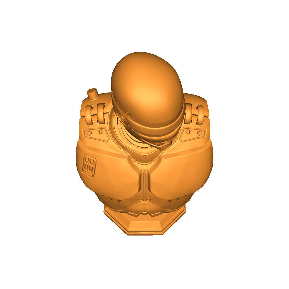 Free Characters & Creatures STL Download - Robocop by Kevin Leprince