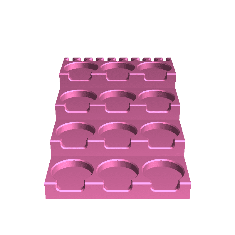 Free Other STL Download - Citadel paint holderby user6403228443