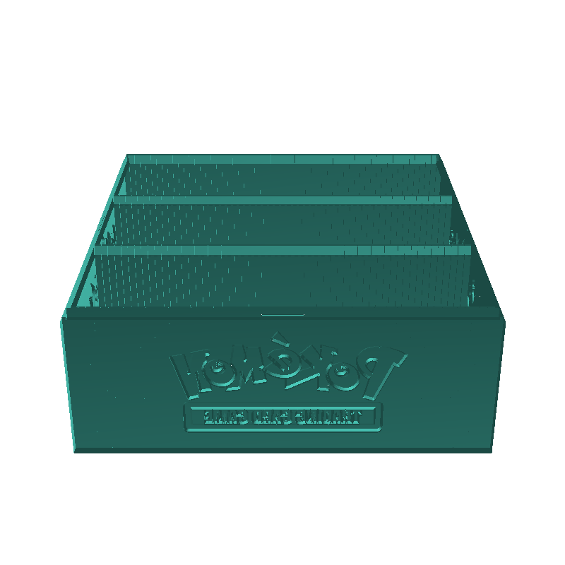 Board Games & Card Games STL Download - Card Box V2 - Pokemon - 1500 ...