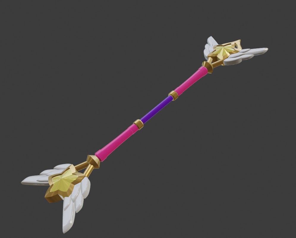 Cosplay STL Download - Lux Star Guardian Staff by Kuroneko Tami