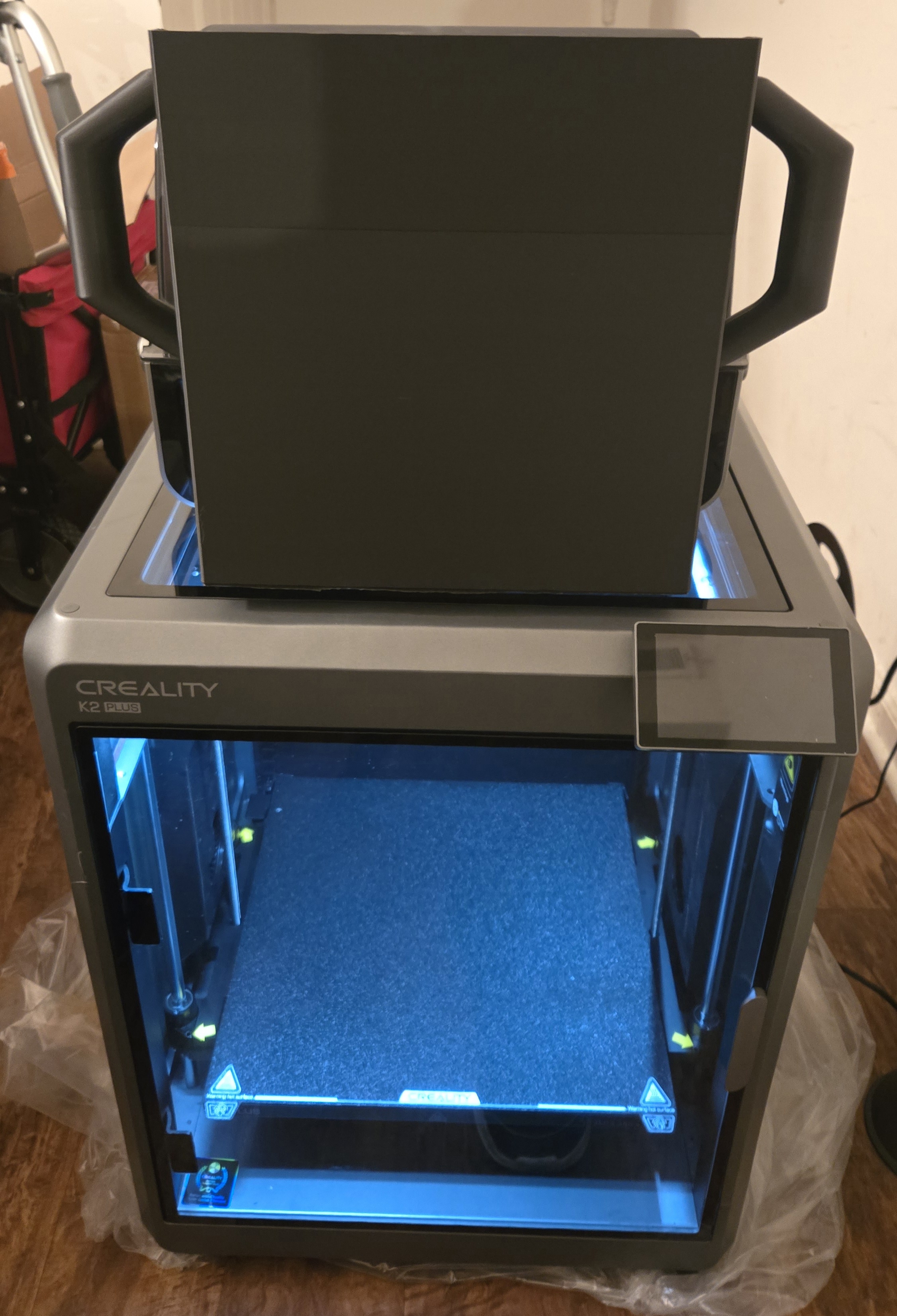 Biggest print thus far on my K2. Figured I'm going to be doing a bunch of printing so I'm going ...
