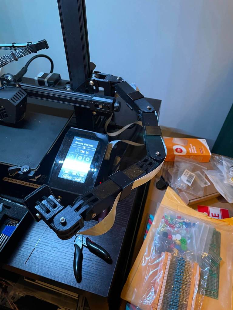 CR6-SE PiCamera support and RGB Led | 3D models download | Creality Cloud