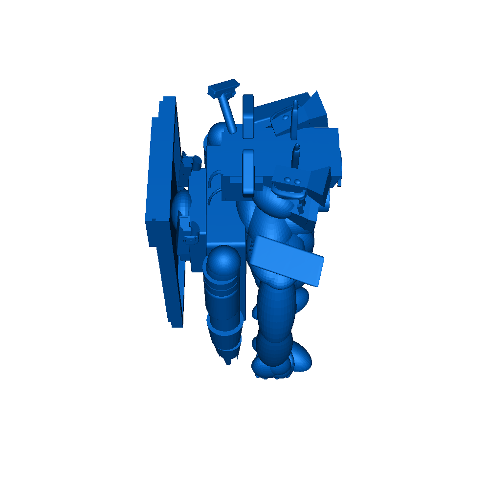 Free Robots & Mechs STL Download - KameraManTitanby Usem Işık