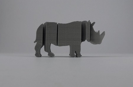 Text Flip - Rhino | 3D models download | Creality Cloud