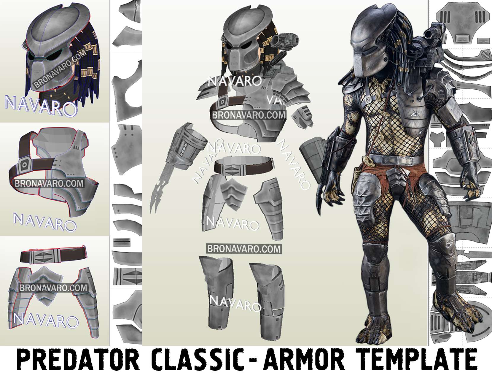 Predator Armour Part 4 | 3D models download | Creality Cloud