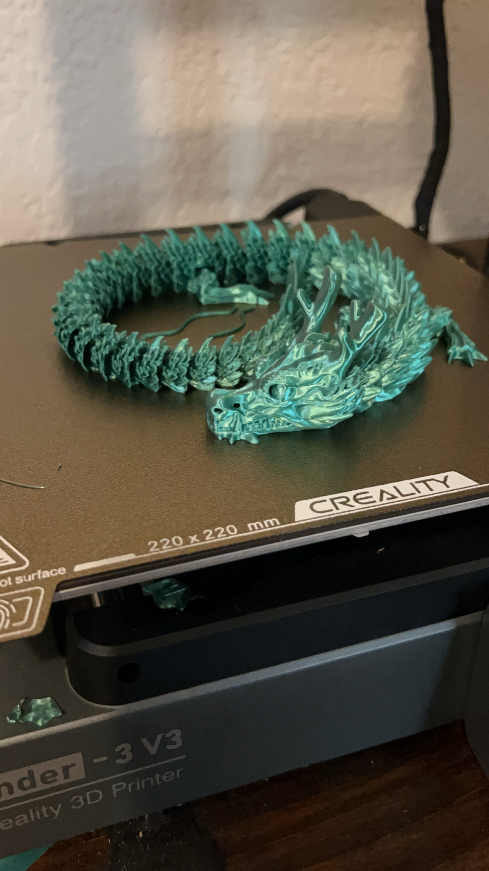 Flawless print at 0.19. No supports needed | Creality Cloud