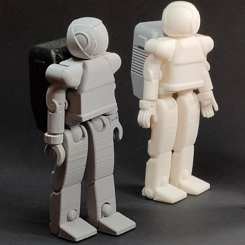 3D Printer Files | 3MF File | Asimo Robot Print-in-place | Creality Cloud
