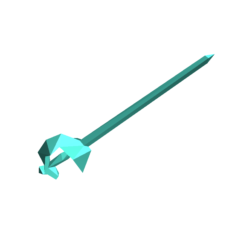 Free Characters & Creatures STL Download - Runescape swordby RonBurgundy