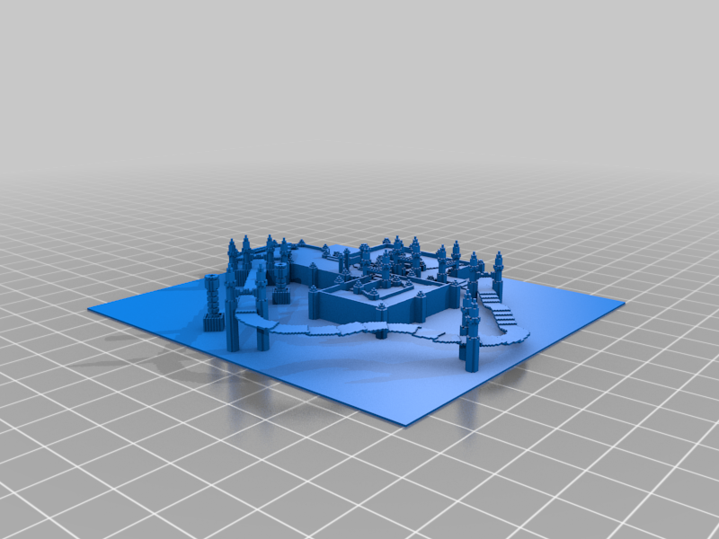 3D Printer Files | 3MF File | Minecraft Ribbon Road | Creality Cloud