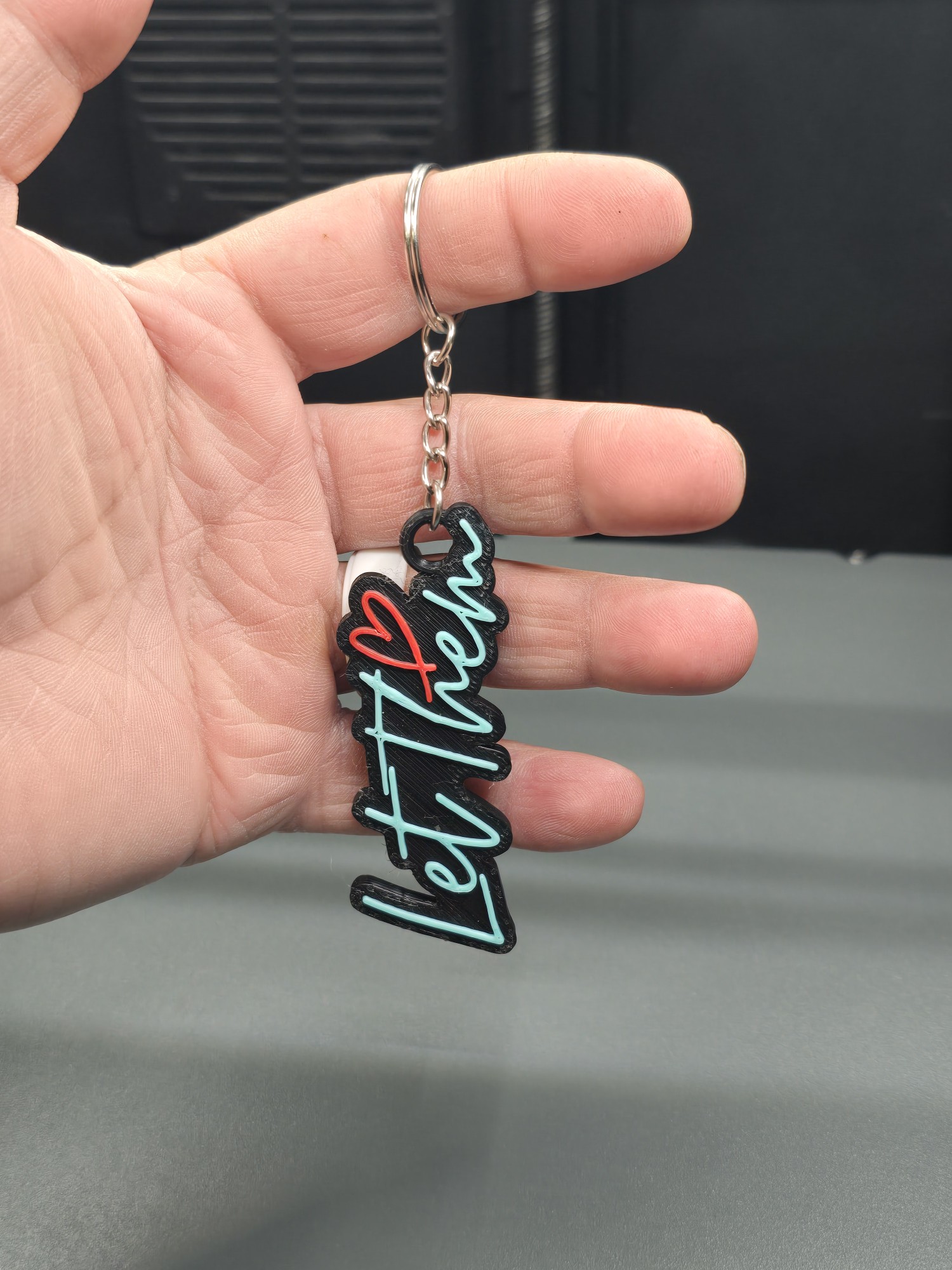 Let Them Keychain | Creality Cloud