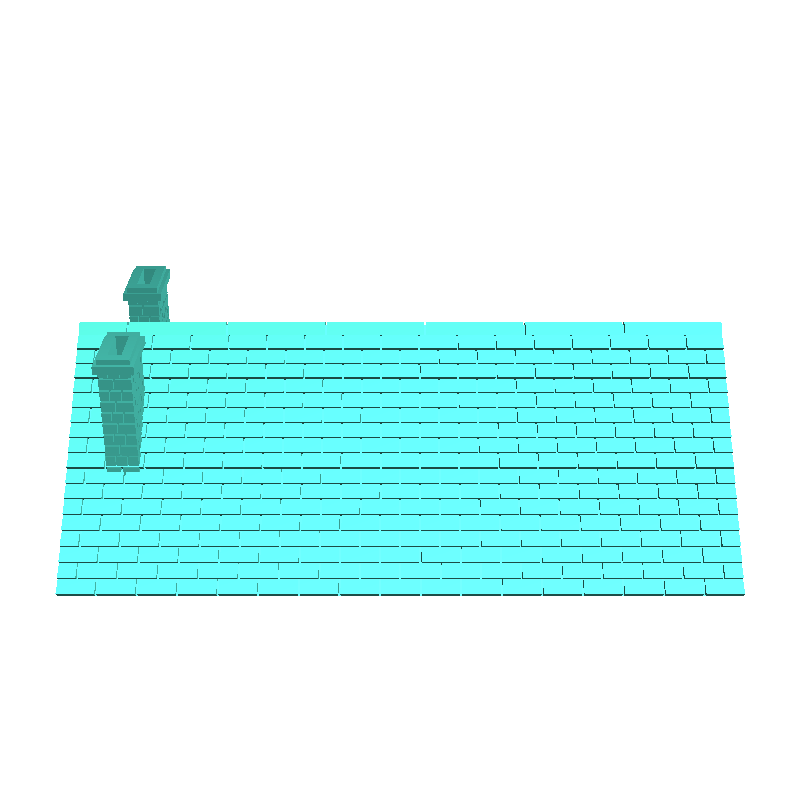 Other STL Download - Building with paved sidewalk with inclined ...